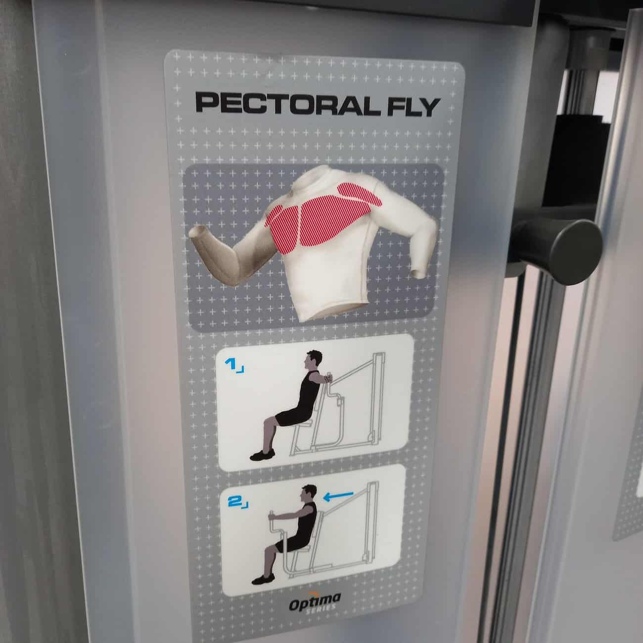 Life Fitness Optima Series Pectoral Fly/Rear Deltoid (OSFLY) | Grays ...