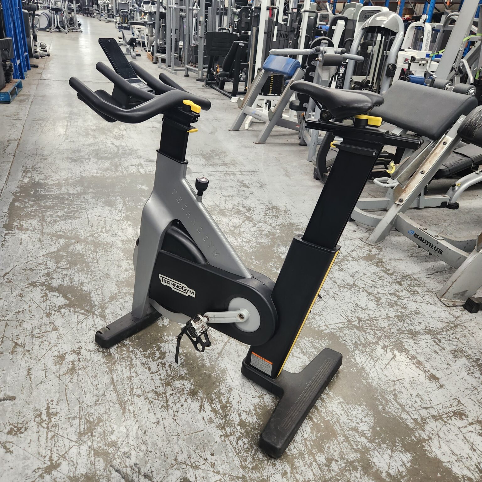 Technogym Spin Bike W/Monitor | Grays Fitness