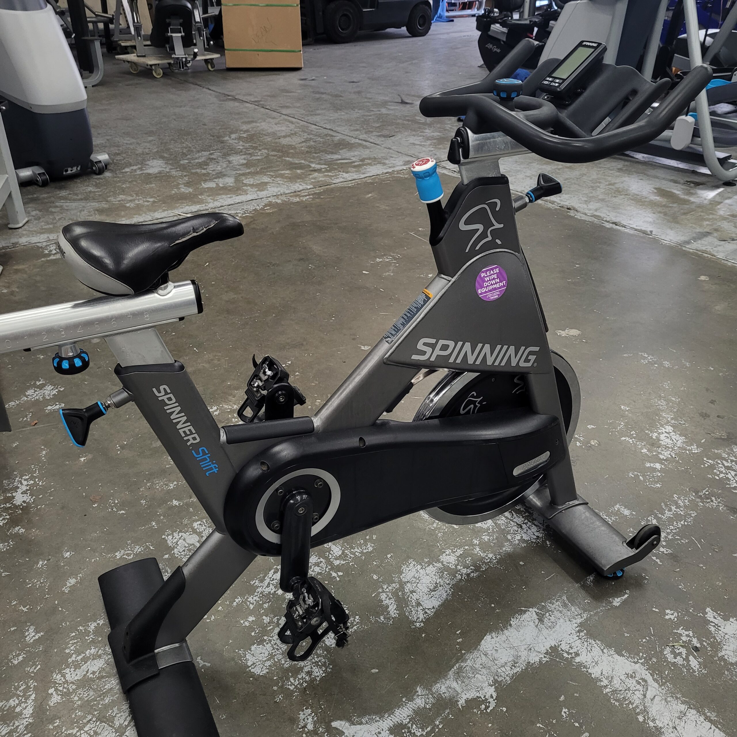 Precor Spinner Shift Spin Bike with Console | Grays Fitness