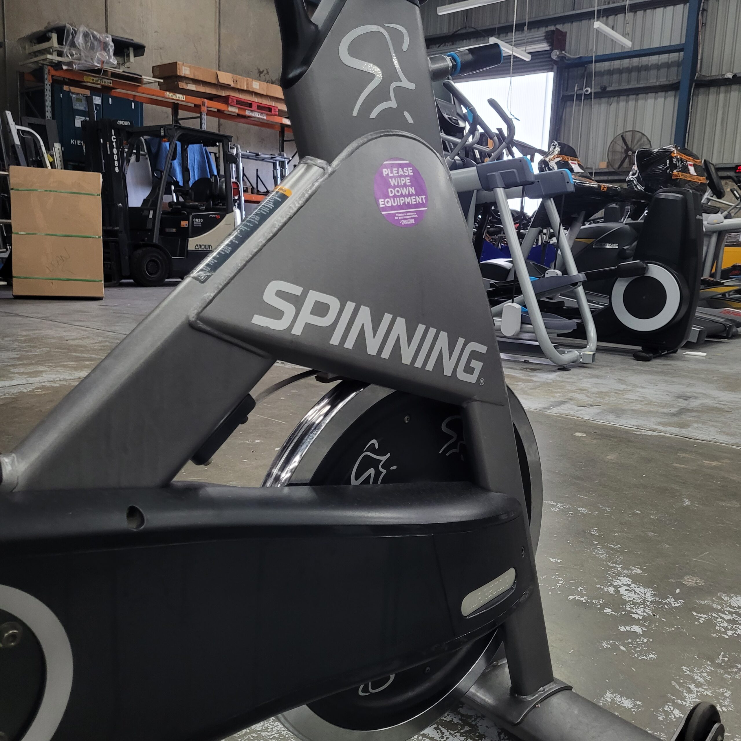 Precor Spinner Shift Spin Bike with Console | Grays Fitness