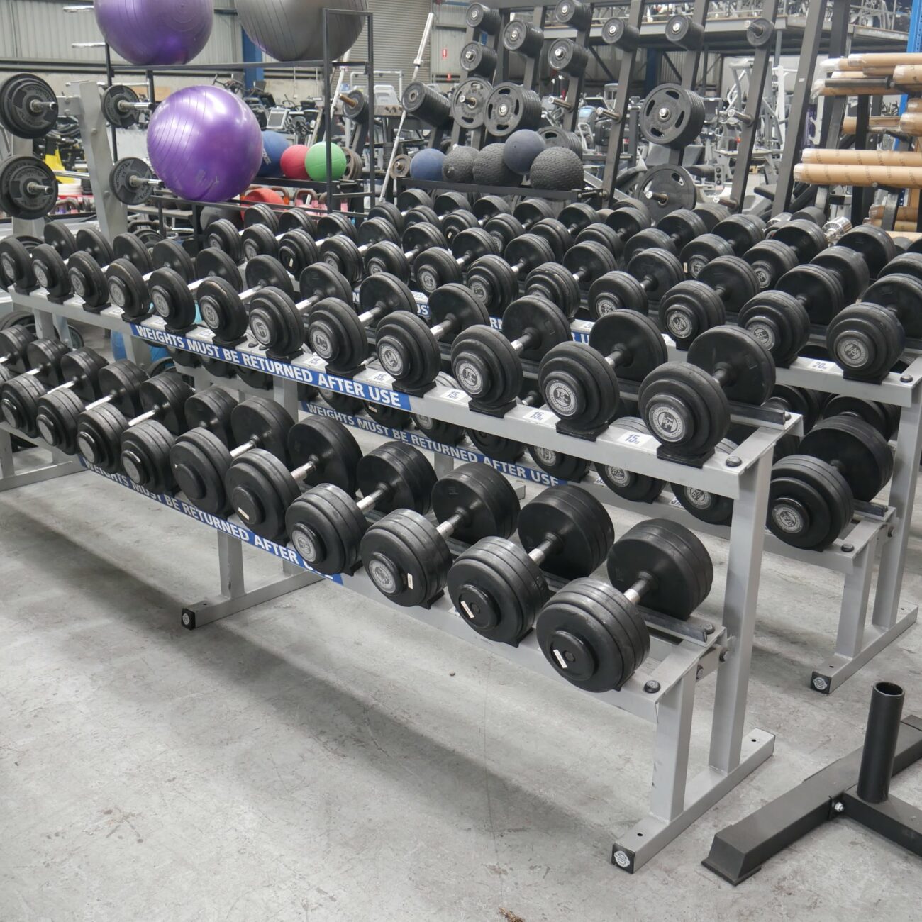 Australian Barbell Company Dumbbell Set 12.5-40kg With Racks | Grays ...