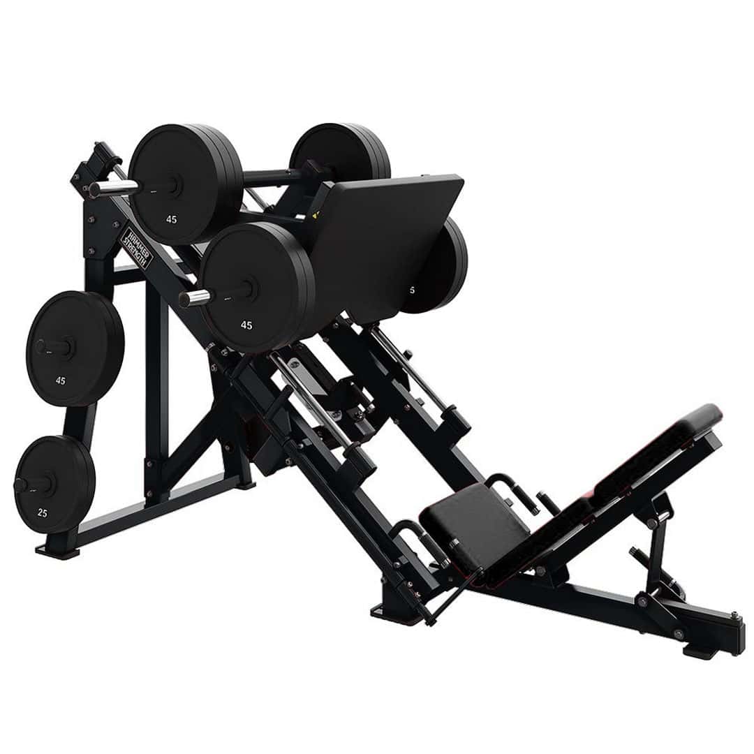 Hammer Strength 45 Degree Leg Press - Black | Grays Fitness