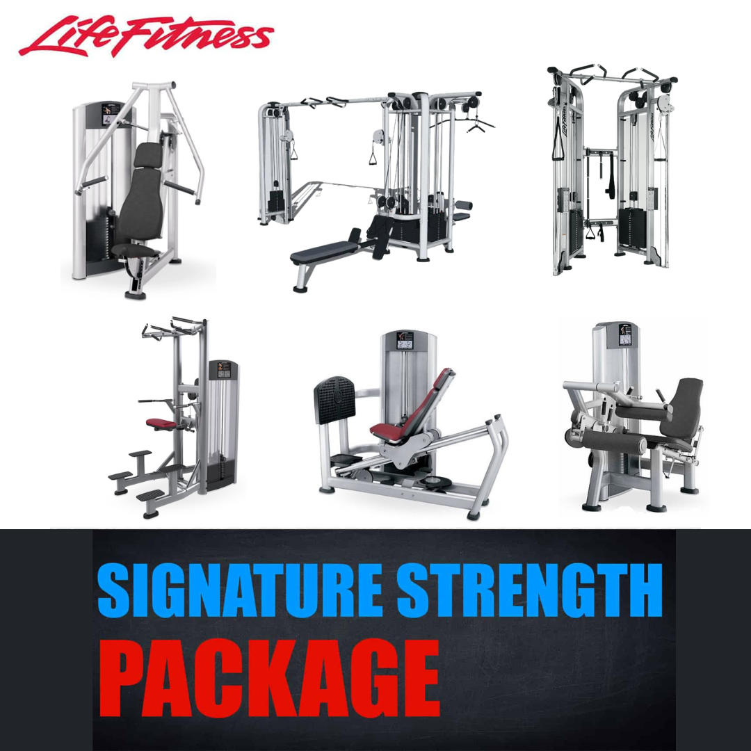 Life Fitness Signature Series Gym Fitout Strength Package | Grays Fitness