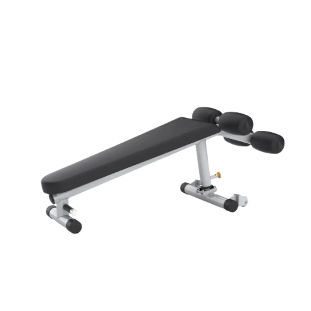 Matrix Aura Adjustable Decline Bench - Red Upholstery | Grays Fitness