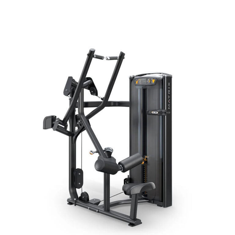 Matrix Versa Diverging Lat Pulldown - Red Upholstery | Grays Fitness
