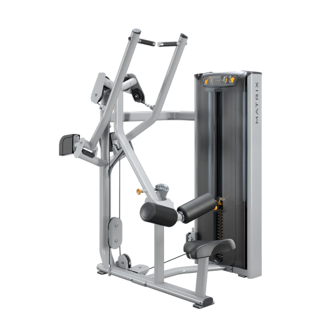 Matrix Versa Diverging Lat Pulldown - Red Upholstery | Grays Fitness