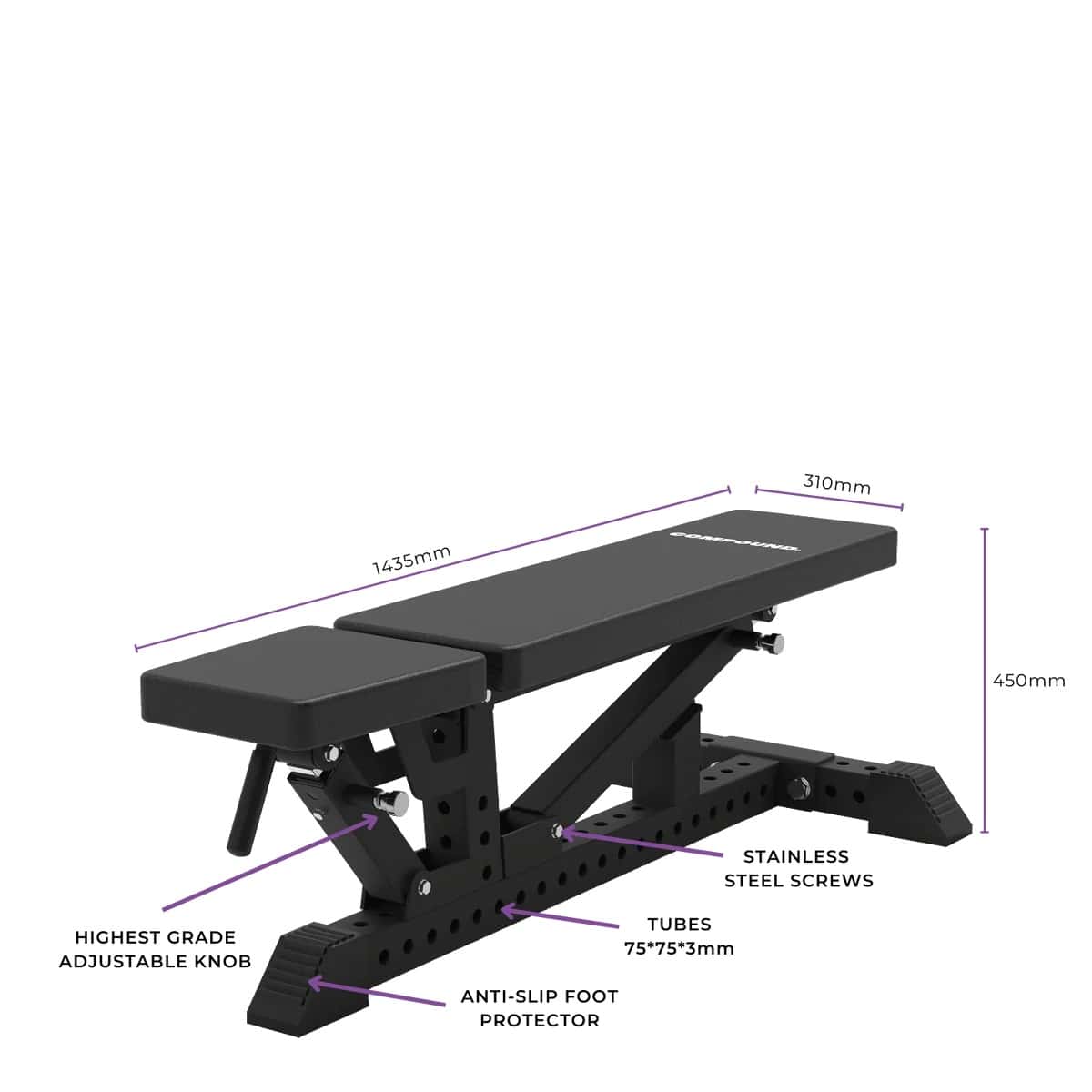 Compound Modular Adjustable Bench | Grays Fitness