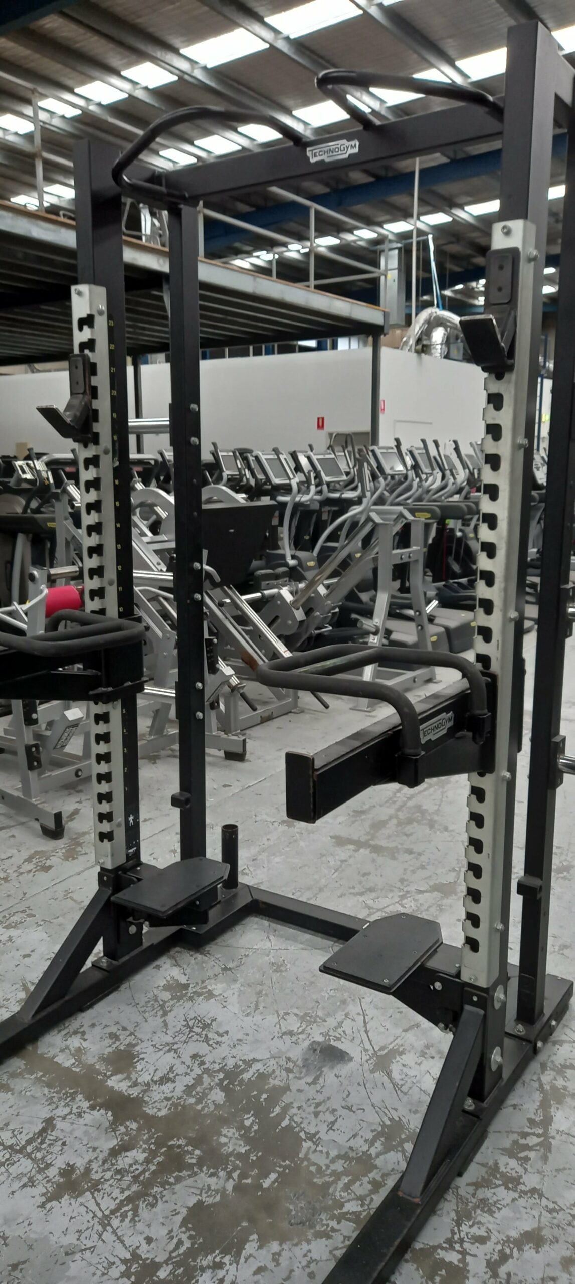 Technogym Pure Strength Olympic Half Rack | Grays Fitness