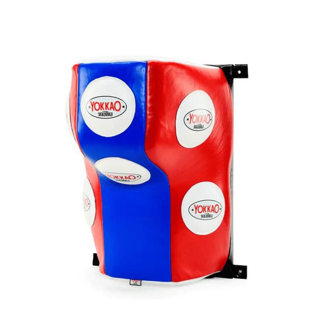 Wall Mounted Heavy Kick Boxing Bag Thai Flag | Grays Fitness