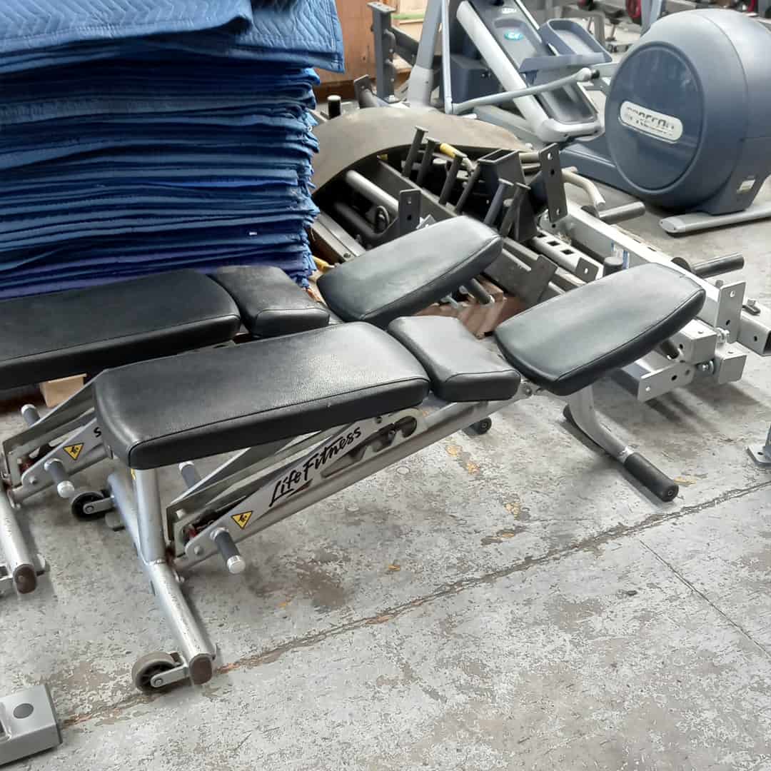 Life Fitness Optima Series Adjustable Bench | Grays Fitness