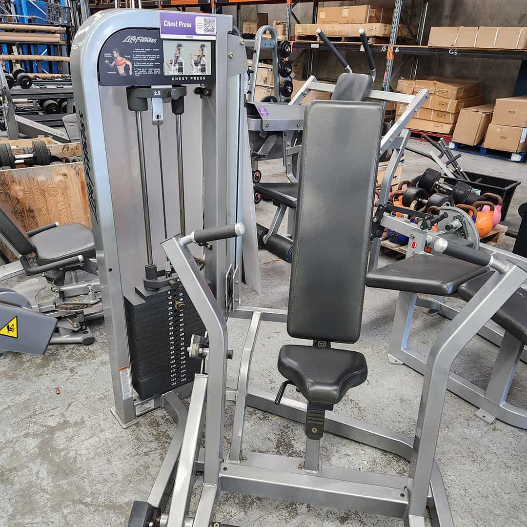 How To Use Life Fitness Chest Press at Casey Root blog