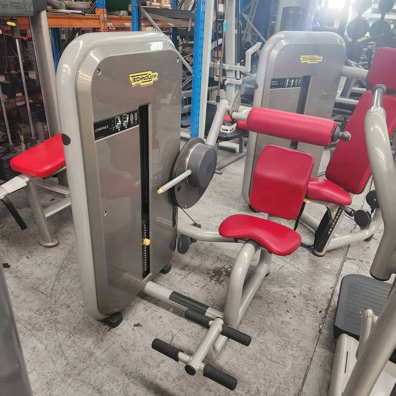 Technogym Element Lower Back - Red | Grays Fitness